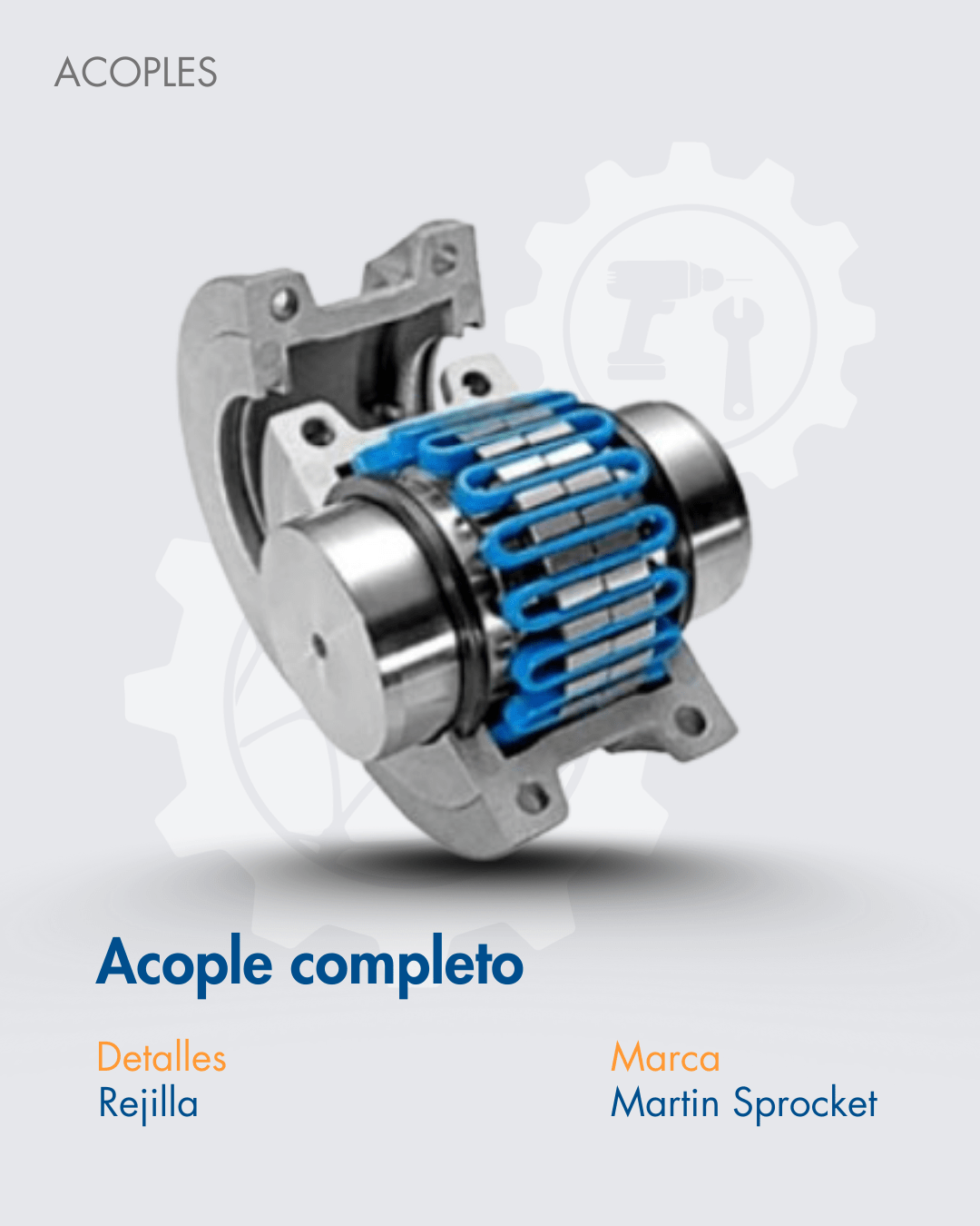 Acople completo Quadra Flex marca Martin - Anexos Industriales
