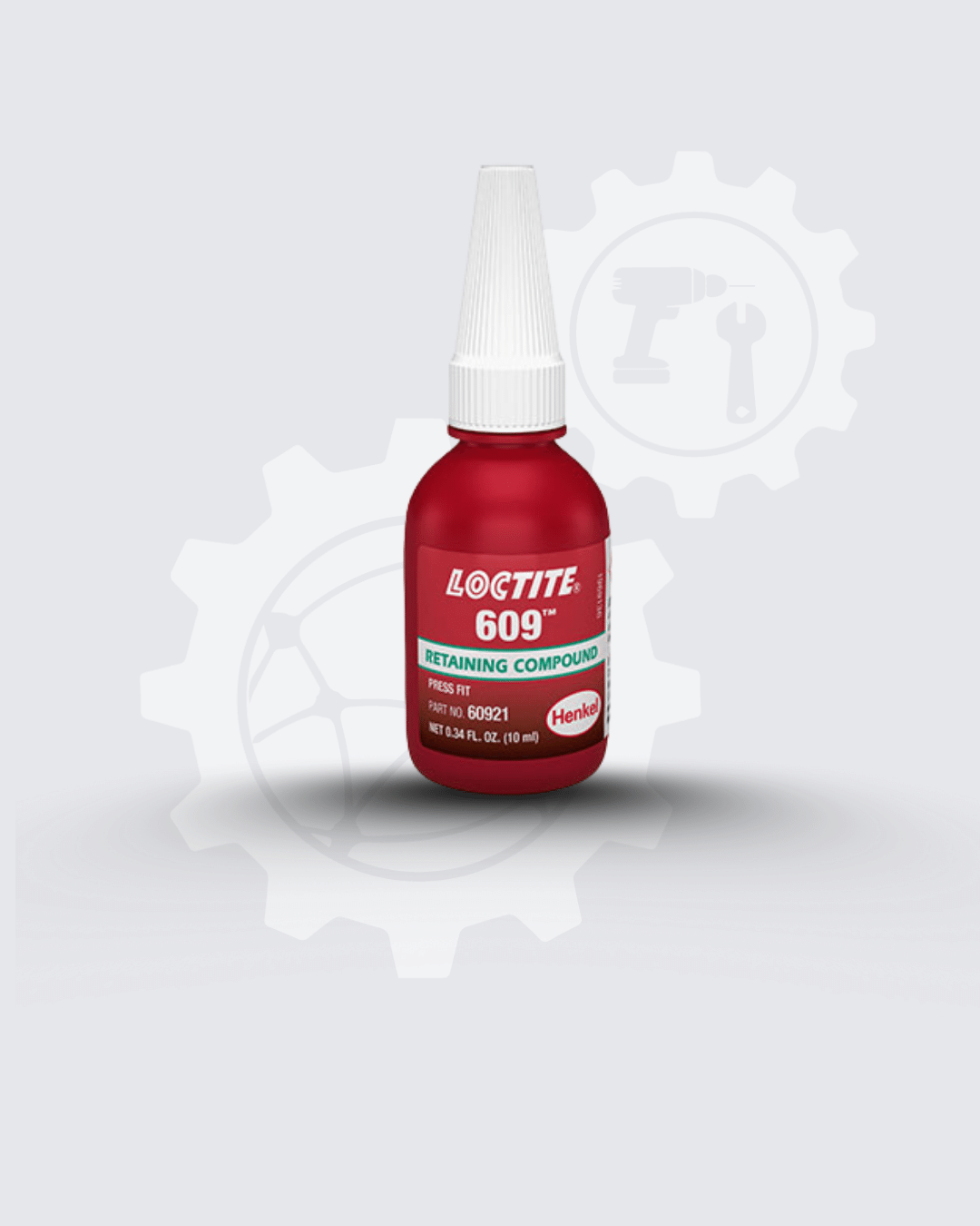 609 LOCTITE RETENEDOR CILINDROS (VERDE) #609-21,10ML - Anexos Industriales